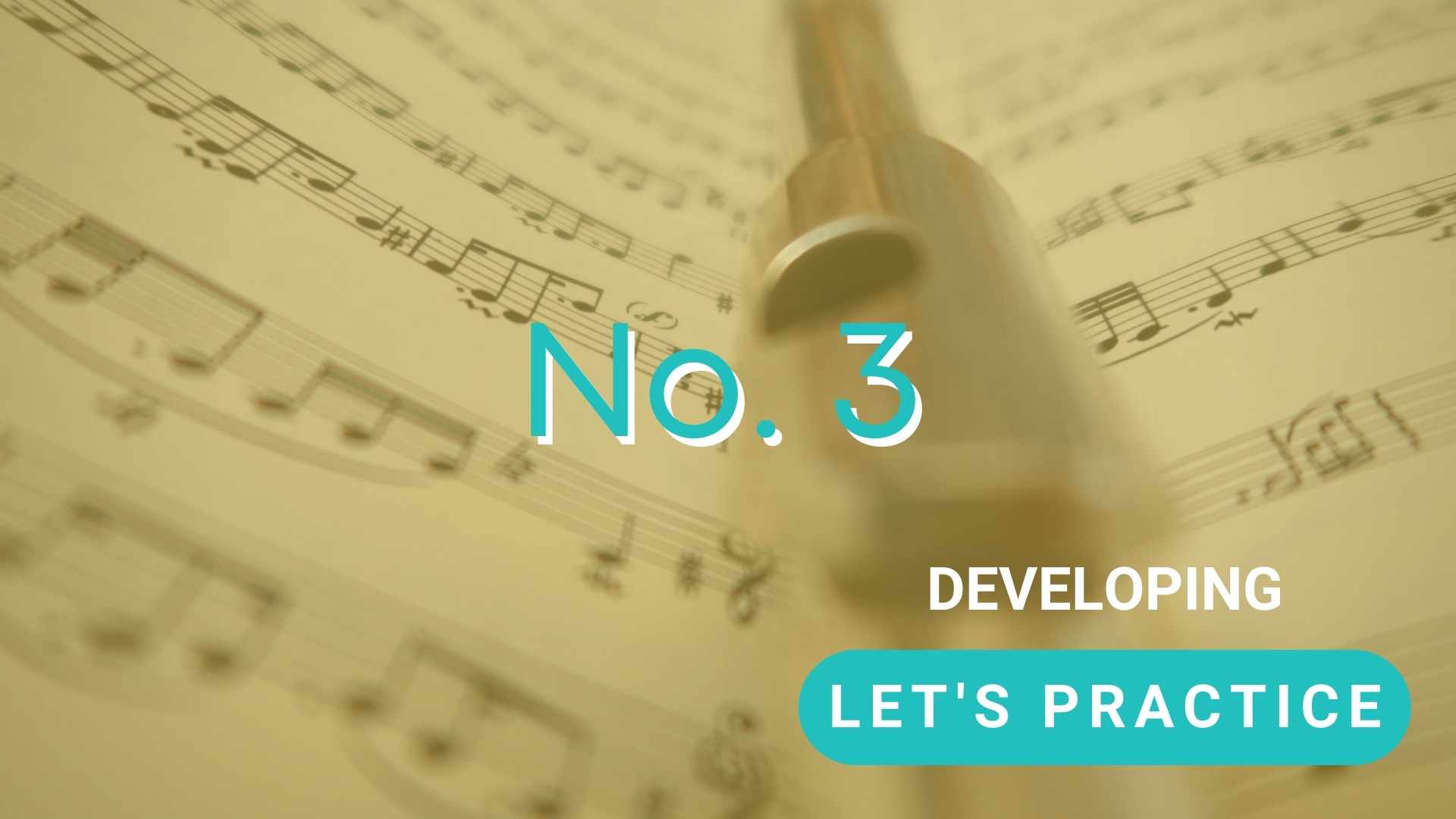 Let’s practice no. 3 for developing players - The Flute Practice