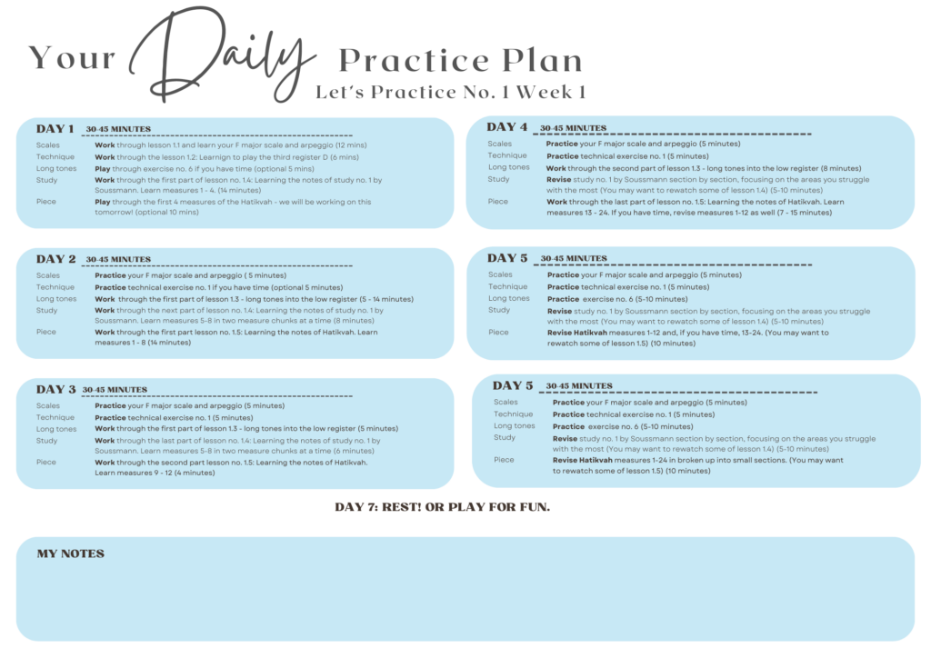 Let’s Practice, Together! (Early Intermediate) - The Flute Practice