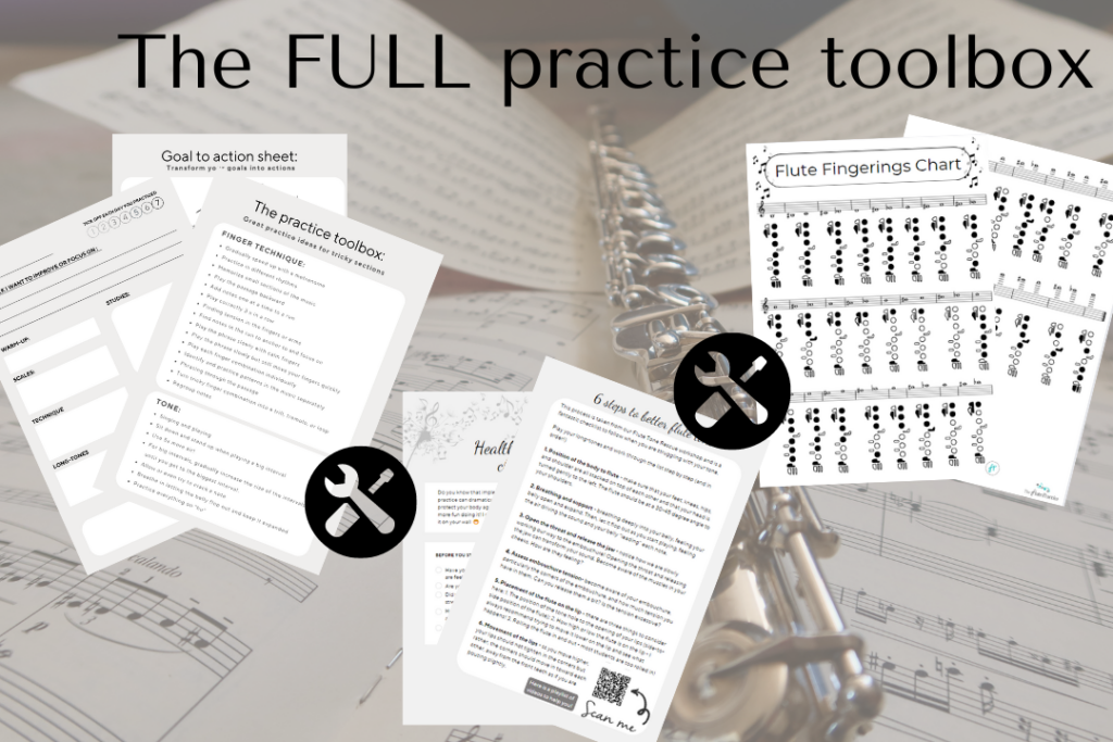 Let’s Practice, Together! (Early Intermediate) - The Flute Practice